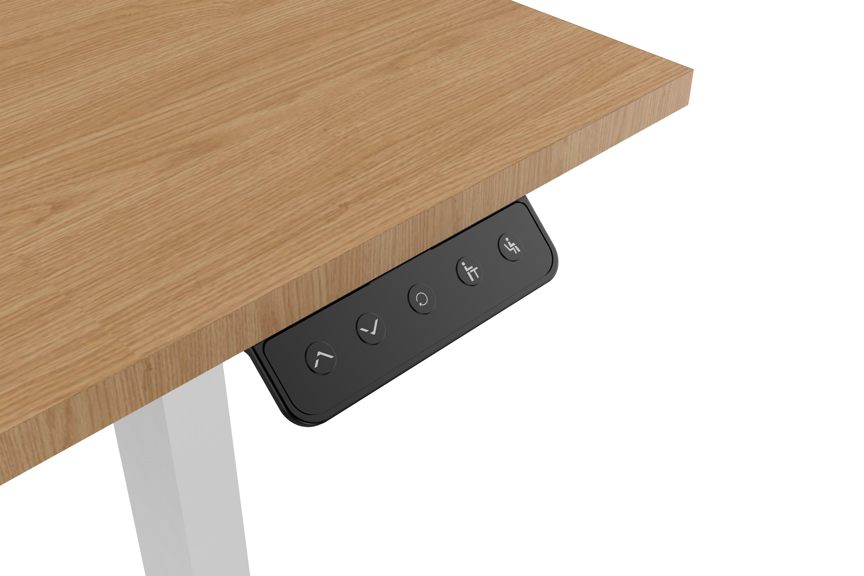 Autoniture DuoFlex Dual-Workstation Electric Office Standing Table ...
